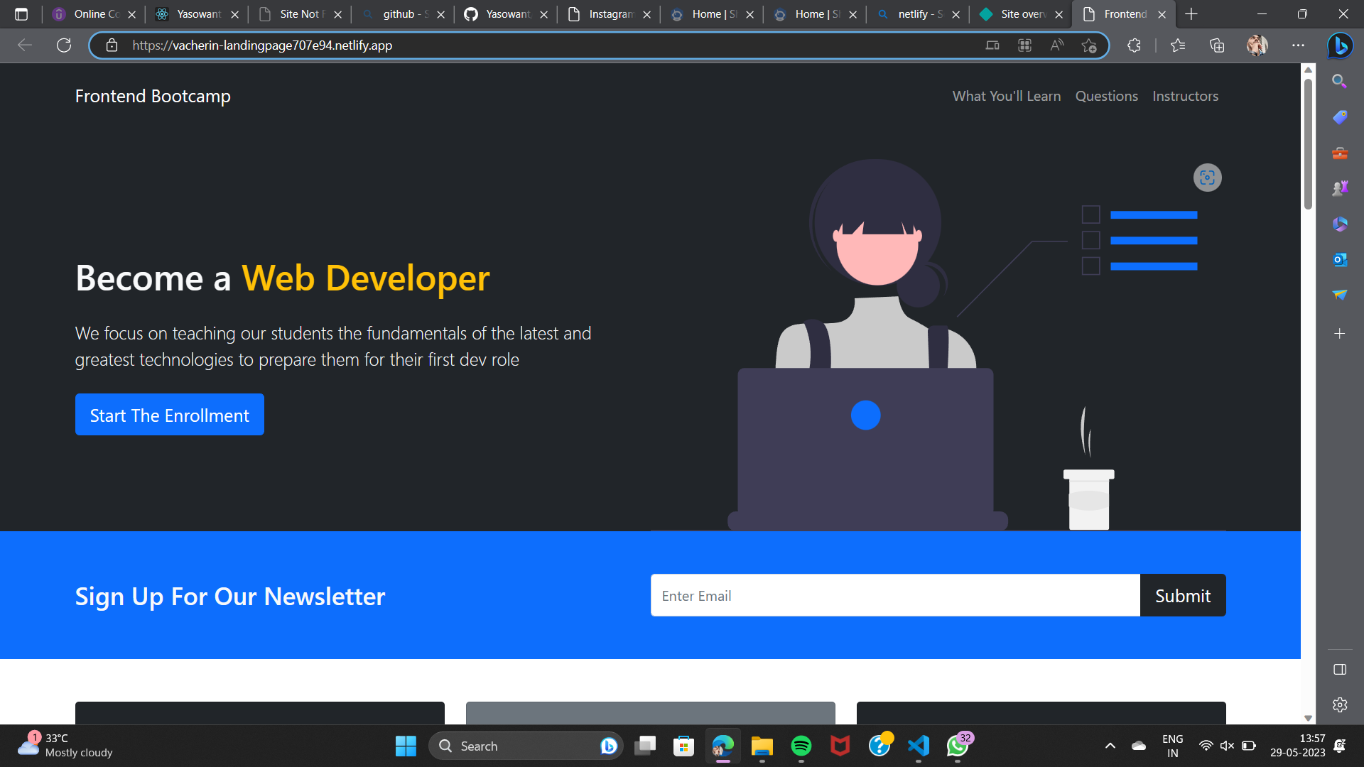 Yasowant Nayak Full Stack Web Developer 